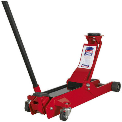 European Style 3 Tonne Trolley Jack with Low Profile and High Performance