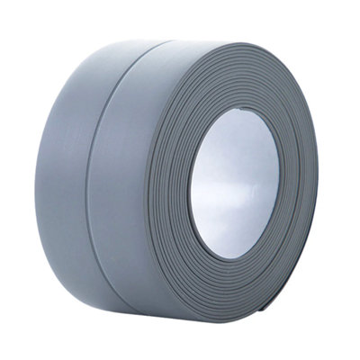 EuroShowers Grey Waterproof Bath, Shower, Window and Sink Seal Tape ...