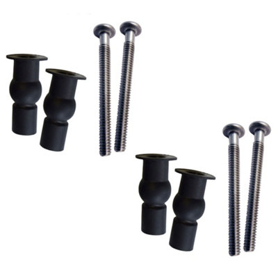 Euroshowers Top Fix Rubber Blind Hole Grommet Set / Bung Kit / Well ...