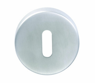 Eurospec Satin Stainless Steel Standard Lock Escutcheon (CSP1005SSS ...