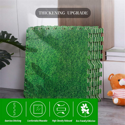 EVA Foam Mats Interlocking floor tile 60 x 60cm (48 SQ.FT), Pack of 12 ...