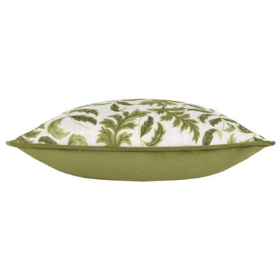 Evans Lichfield Chatsworth Topiary Piped Feather Rich Cushion