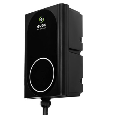 evec 7.4kW Electric Vehicle (EV) Charger With Tethered Cable, Type 2 ...