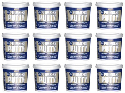 Everbuild 113 Plumbers Putty, Beige, 750 g (Pack of 12) | DIY at B&Q