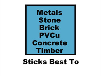 Everbuild 450BN Everflex 450 Builders Silicone Sealant Brown 300ml EVB450BR