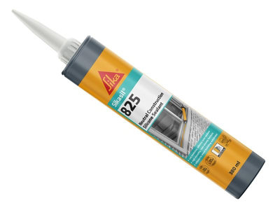 Everbuild 825ANTH 825 Tecnic Silicone 380ml Anthracite EVB825ANTH
