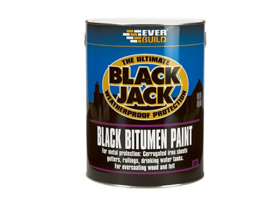 Everbuild 90101 Black Jack 901 Black Bitumen Paint 1 litre EVB90101 ...