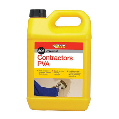 EVERBUILD CONTRACTORS PVA 5L ONE COLOUR (ONE SIZE)