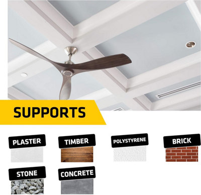 Everbuild COVE-EBD Coving Adhesive and Joint Filler, White, 290 ml ...