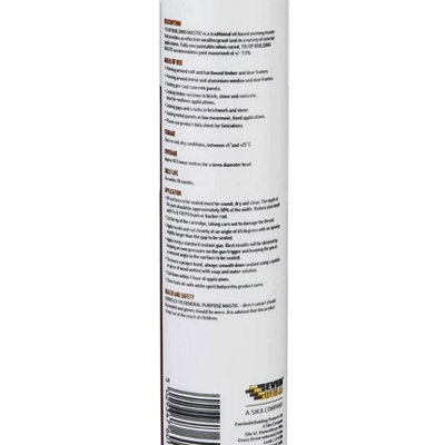 Everbuild Everflex 115 Contract GP Building Mastic, Brown, 285 ml
