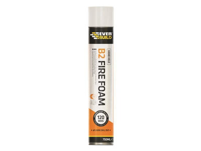 Everbuild Fire Foam B2 Hand Grade 750ml - Premium Fire Resistant Expanding Foam