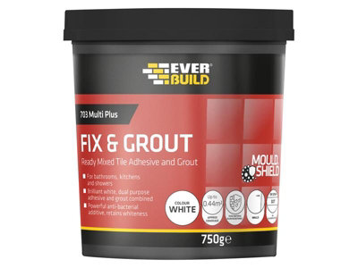 Everbuild FIX02 703 Fix & Grout Tile Adhesive 3.75kg EVBFIX02