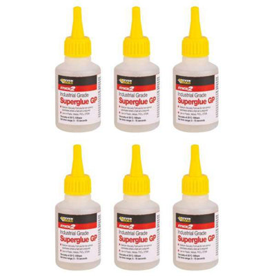 Everbuild Industrial Glue General Purpose 20g (Pack Of 6)