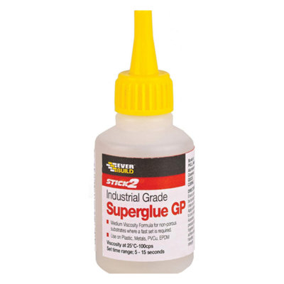 Everbuild Industrial Glue General Purpose 20g (Pack Of 6)