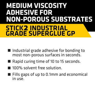 Everbuild Industrial Glue General Purpose 20g (Pack Of 6)