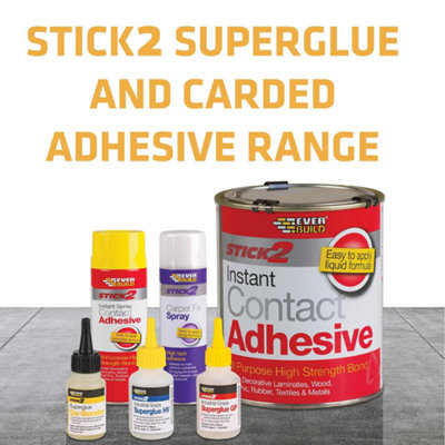 Everbuild Industrial Glue General Purpose 20g (Pack Of 6)