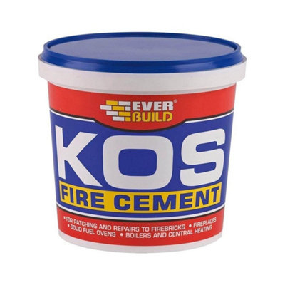 Everbuild KOS Fire Cement Buff 1kg