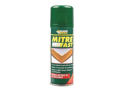 Everbuild Mitre Fast Activator 200ml - Quick Bonding Solution