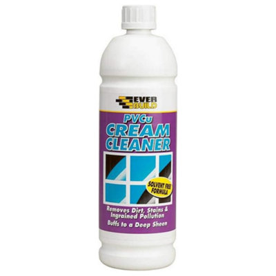 Everbuild PVCC1 PVCU Cream Cleaner 1L (Purple Bottle) | DIY at B&Q