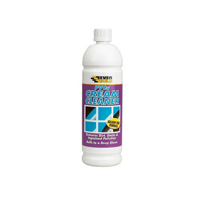 Everbuild Sika Pvcu Cream Cleaner 1l Multi Colour (1L)