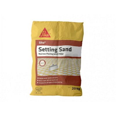 Everbuild Sika Sika Setting Sand Buff 20kg Multi Colour (20kg)