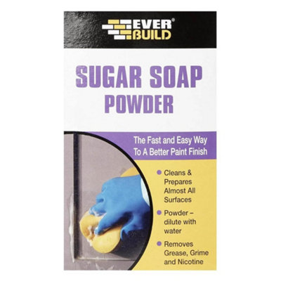 Everbuild Sugar Soap Powder - 430g - Powerful Surface Cleaner for Paint ...