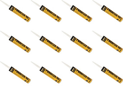 Everbuild Tecnic Puraflex 40 High Modulus PU Sealant and Adhesive, Grey ...