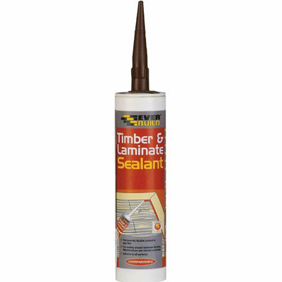 EVERBUILD TIMBER AND LAMINATE SEALANT BEECH C3 SIZE CARTRIDGE