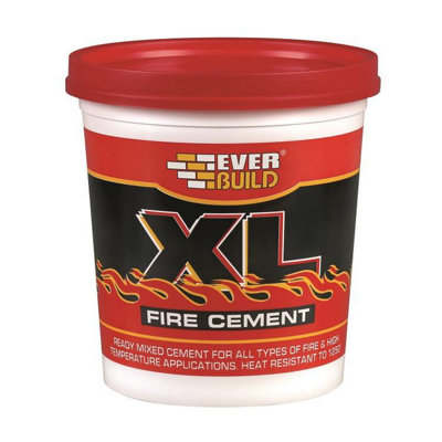 Everbuild XL Fire Cement Buff 500g One Colour (One Size)