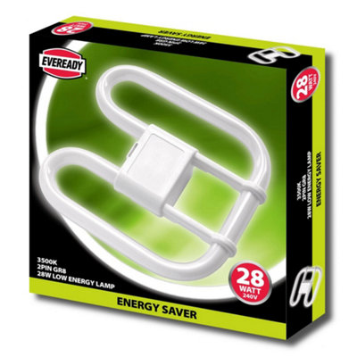 Eveready 28W CFL 2D Energy Lamp White (One Size)