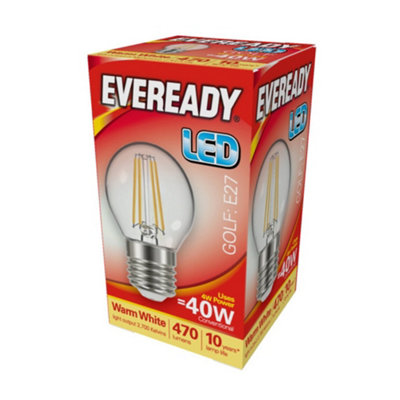 Eveready LED Golf Bulb White (One Size)