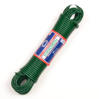Everlasto 'Evergreen' Premium Quality PVC Clothesline Washing Line 4 ...