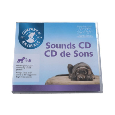 Everyday Sound CD New Puppy Dog Training Aid Help Prevent Sound Phobias ...