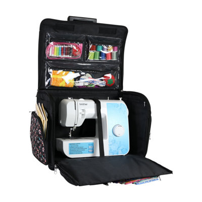 Everything Mary XL 4 Wheel Collapsible Deluxe Rolling Sewing Machine ...