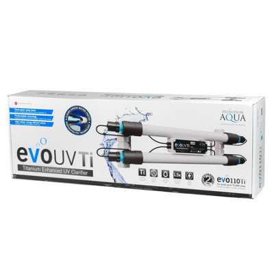 Evolution Aqua EVOUV EVO110 Ti Titanium UVC Pond Clarifier
