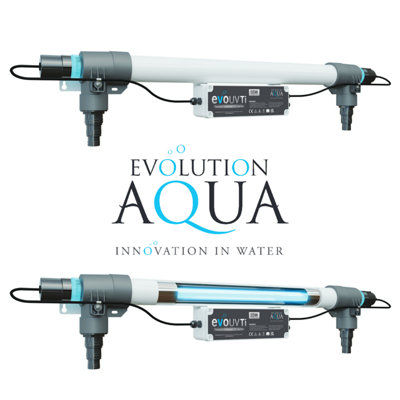 Evolution Aqua EVOUV EVO55 Ti Titanium UVC Pond Clarifier