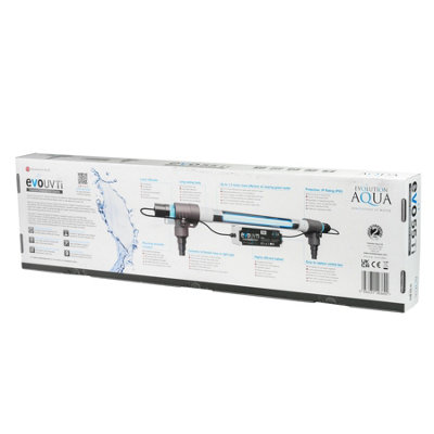 Evolution Aqua EVOUV EVO55 Ti Titanium UVC Pond Clarifier