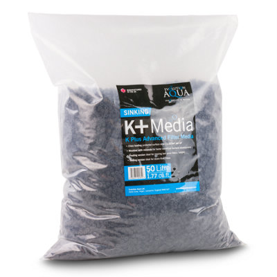 Evolution Aqua K+ Advanced Media 50L Sinking (Black) | DIY at B&Q