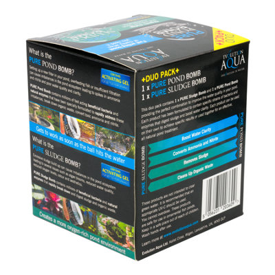 Evolution Aqua Pure Pond & Sludge Bomb Water Treatment Duo Pack
