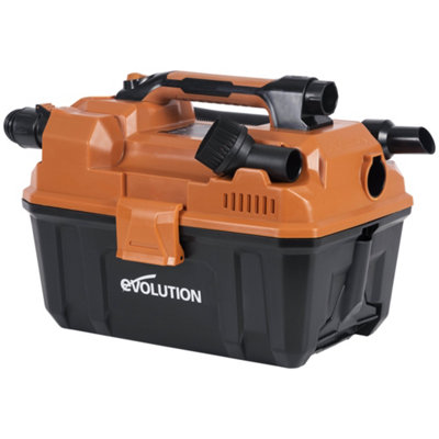 Evolution Cordless R11VAC-Li Wet And Dry Workshop Vacuum 18v Li-Ion EXT ...