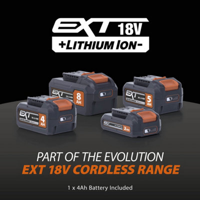 Evolution Cordless R11VAC-Li Wet And Dry Workshop Vacuum 18v Li-Ion EXT ...