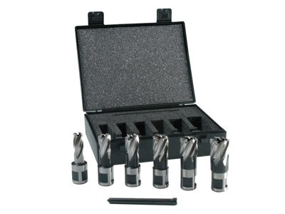 Evolution CUTTERKITL Long Broaching Cutter Kit, 6 Piece EVLCUTKIT6L