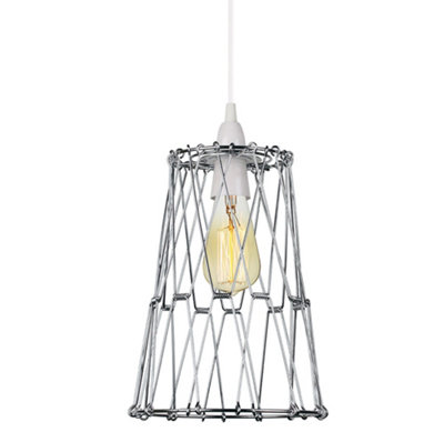 Evolution Geometric Linear Easy fit pendant Light Shade