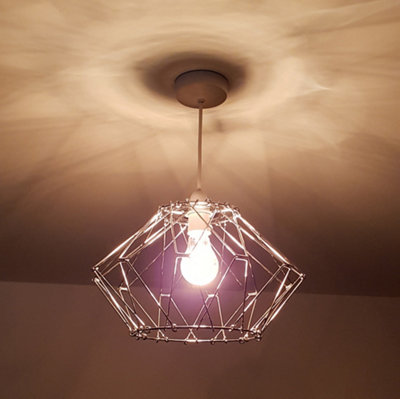 Evolution Geometric Linear Easy fit pendant Light Shade