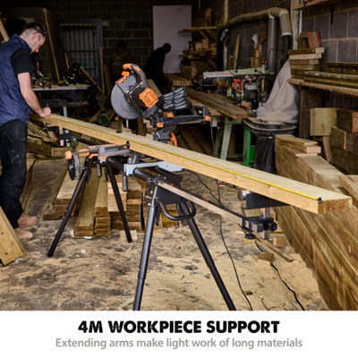 Evolution Mitre Saw Stand PLUS With Universal Fittings