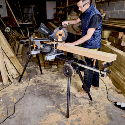 Evolution Mitre Saw Stand PLUS With Universal Fittings