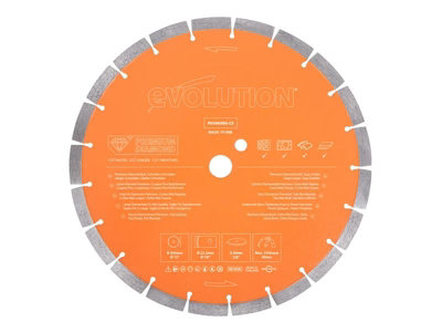 Evolution - Premium Diamond Disc Cutter Blade 300 x 22.2mm | DIY at B&Q