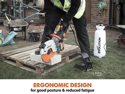 Evolution R300DCT+ 300mm Electric Disc Cutter With Water Dust ...