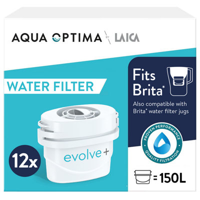 Evolve+ Water Filter Cartridge 12 pack - Aqua Optima by LAICA