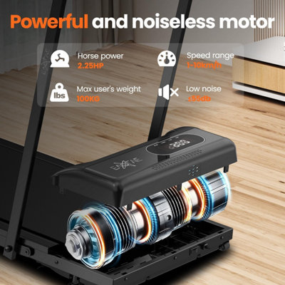 EVOLVE WP2 Motorized Walking Pad for Home with Remote Control